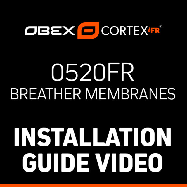 OBEX CORTEX 0520FR Breather Membrane W1 | Class B - EN 13501-1