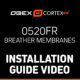 OBEX CORTEX 0520FR Breather Membrane W1 | Class B - EN 13501-1